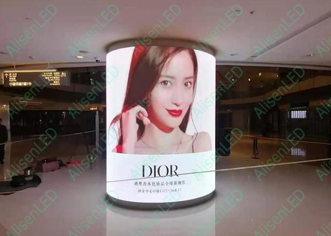 Indoor SMD1010 Flexible Curved LED Wall Dustproof Smooth IP40